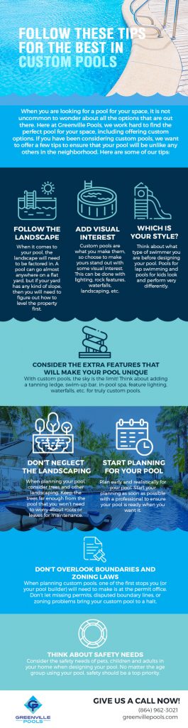 Follow These Tips for the Best in Custom Pools [infographic ...